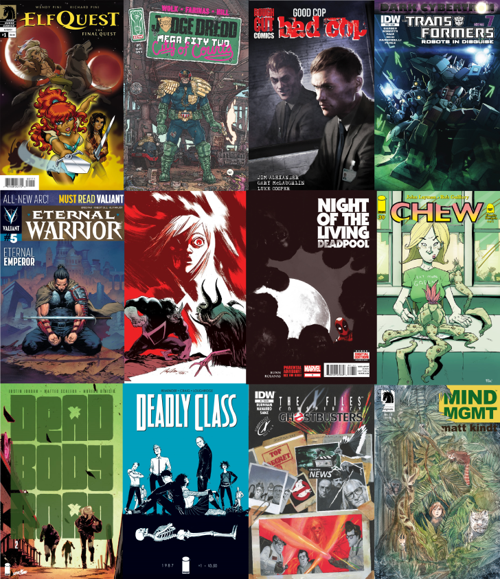 Review Recap – 22nd January 2014 – BIG COMIC PAGE
