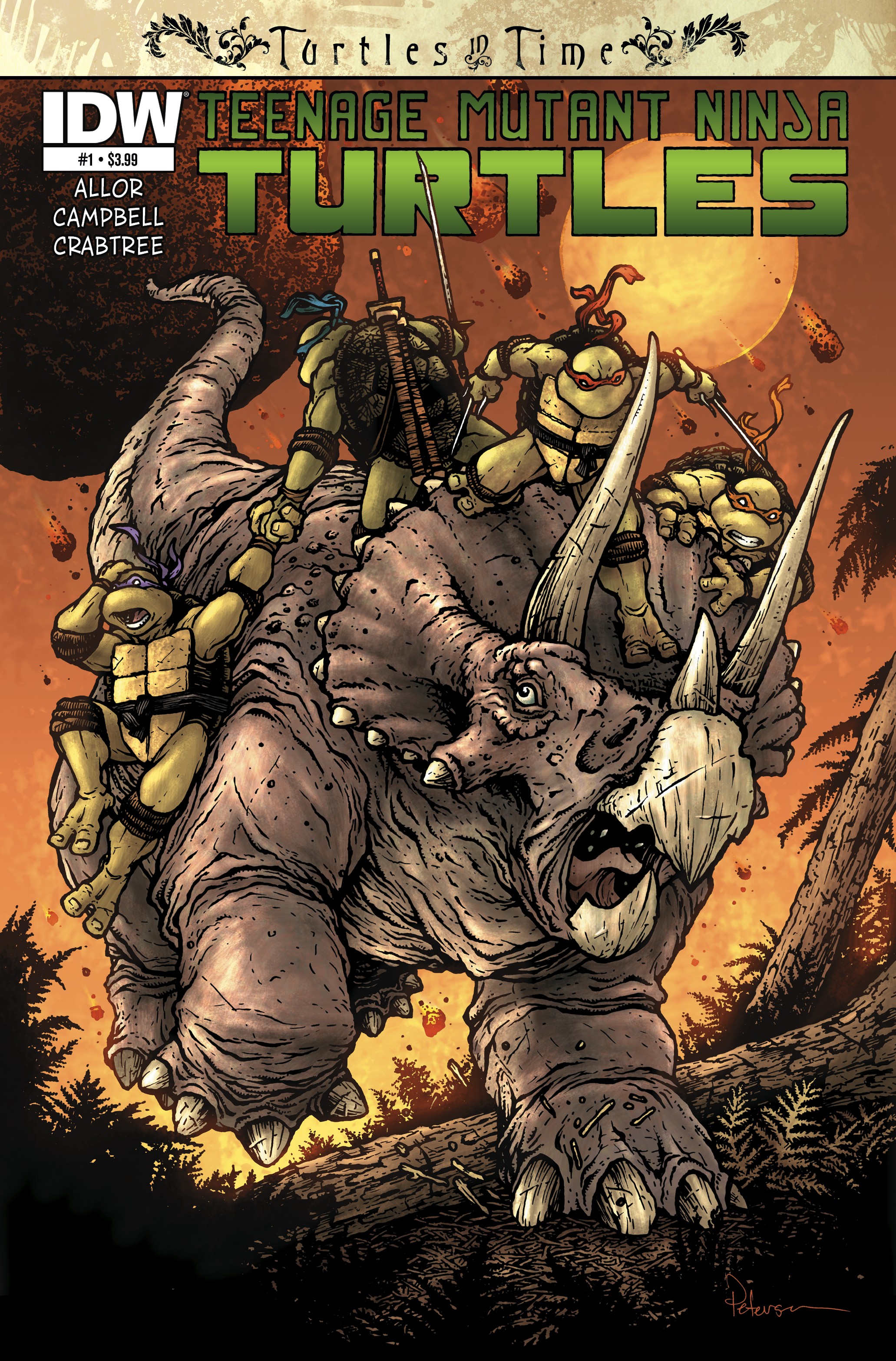 REVIEW – TMNT: Turtles in Time #1 (of 4) (IDW Publishing) – BIG COMIC PAGE