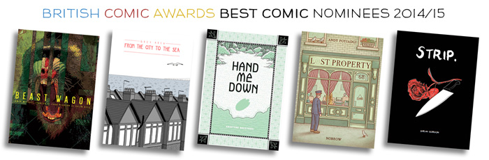 2015 British Comic Award winners announced! – BIG COMIC PAGE