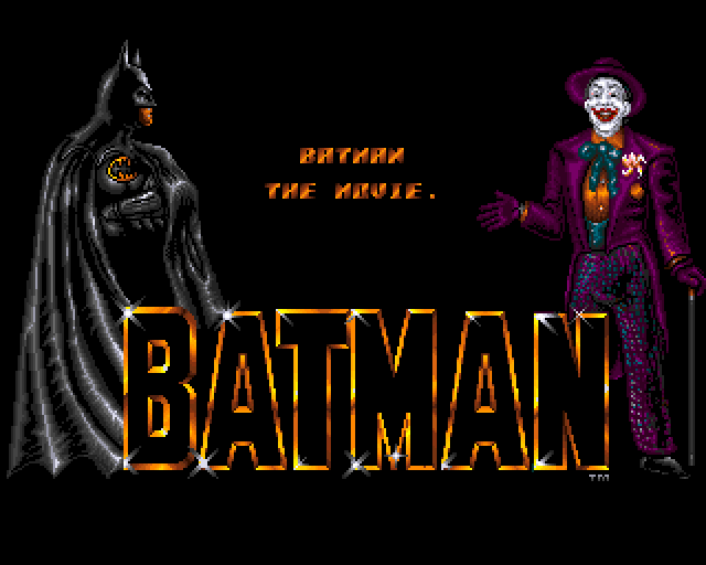 Retro Game Review – Batman: The Movie (Amiga) – BIG COMIC PAGE