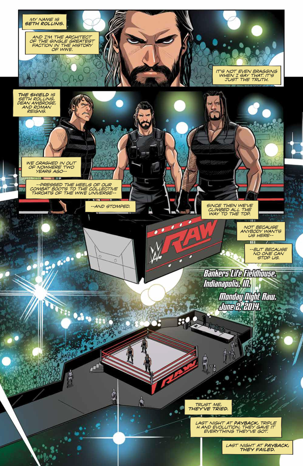 Review – WWE Vol 1 “Redesign. Rebuild. Reclaim.” TP (BOOM! Studios ...