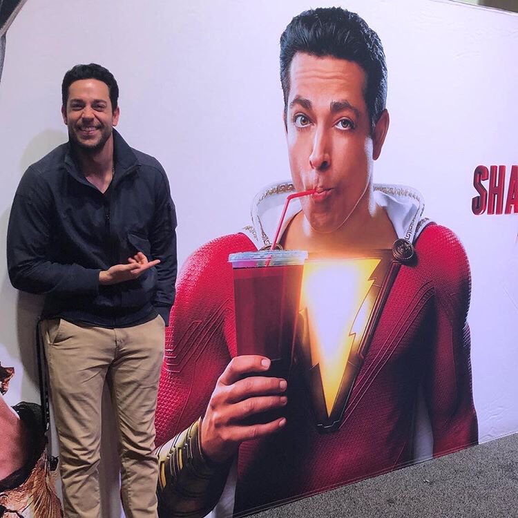 Zachary Levi gives us our first look at SHAZAM! – BIG COMIC PAGE