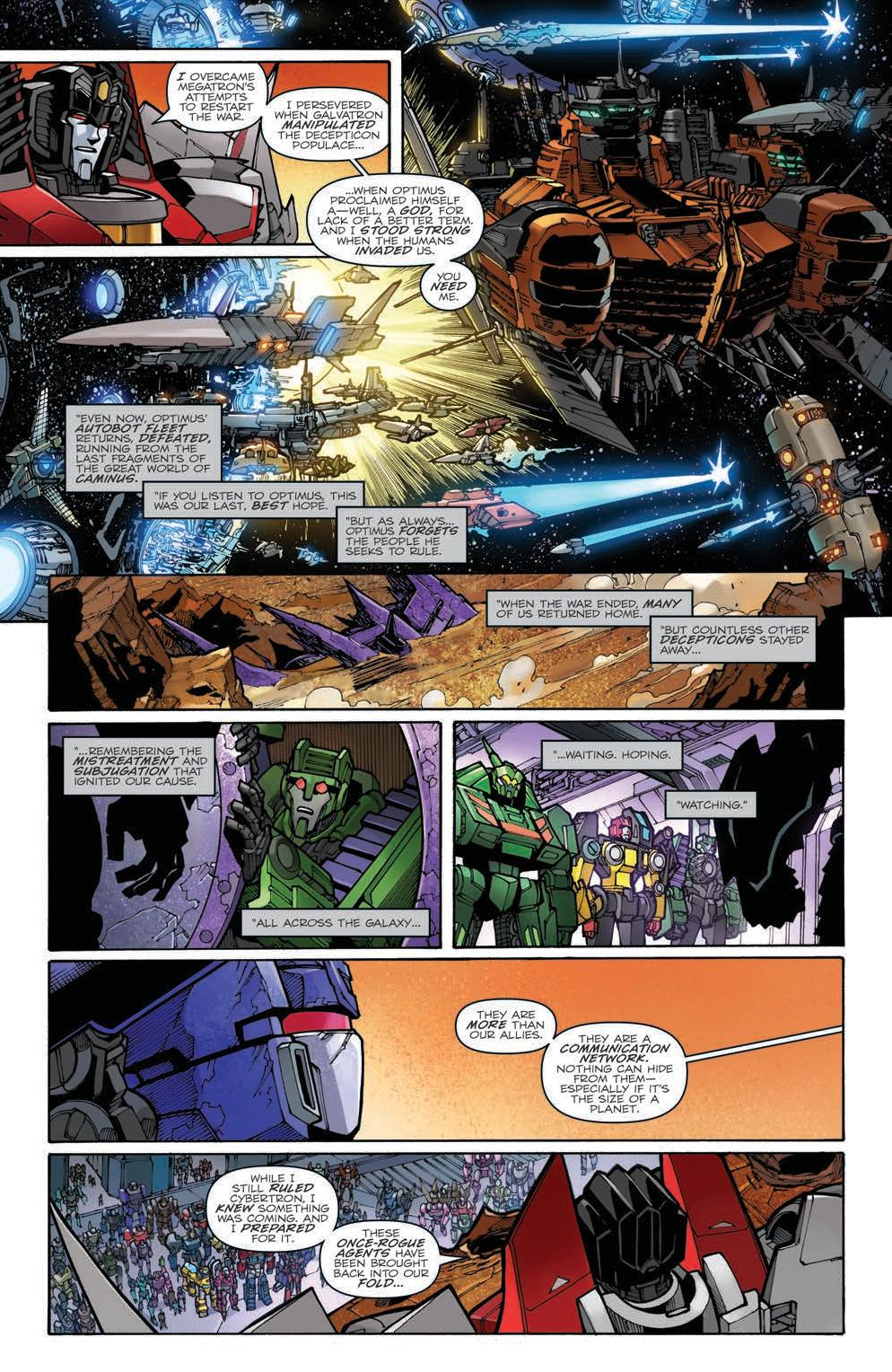 Review – Transformers: Unicron #2 (IDW Publishing) – BIG COMIC PAGE