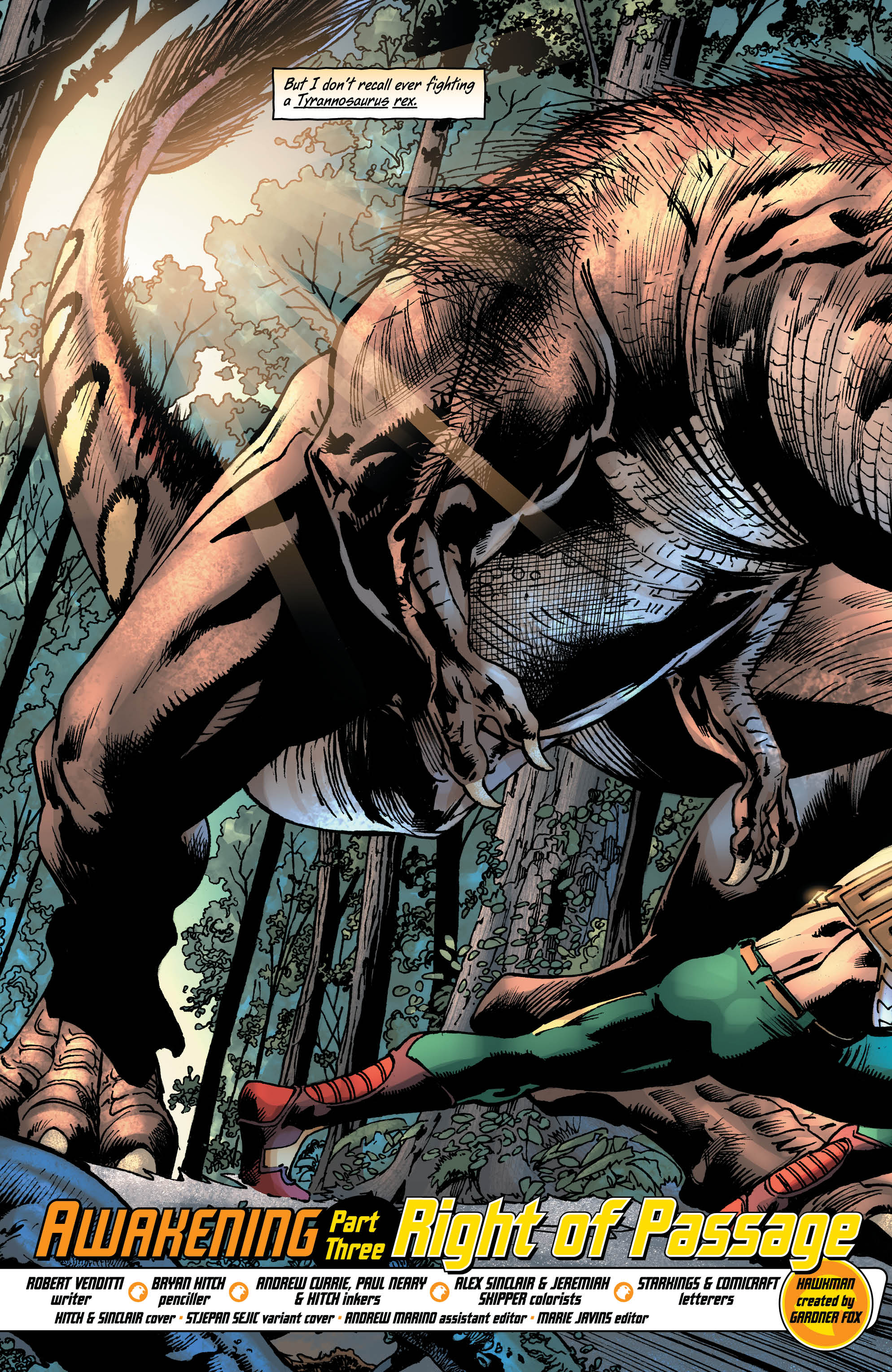 Review – Hawkman #3 (DC Comics) – BIG COMIC PAGE