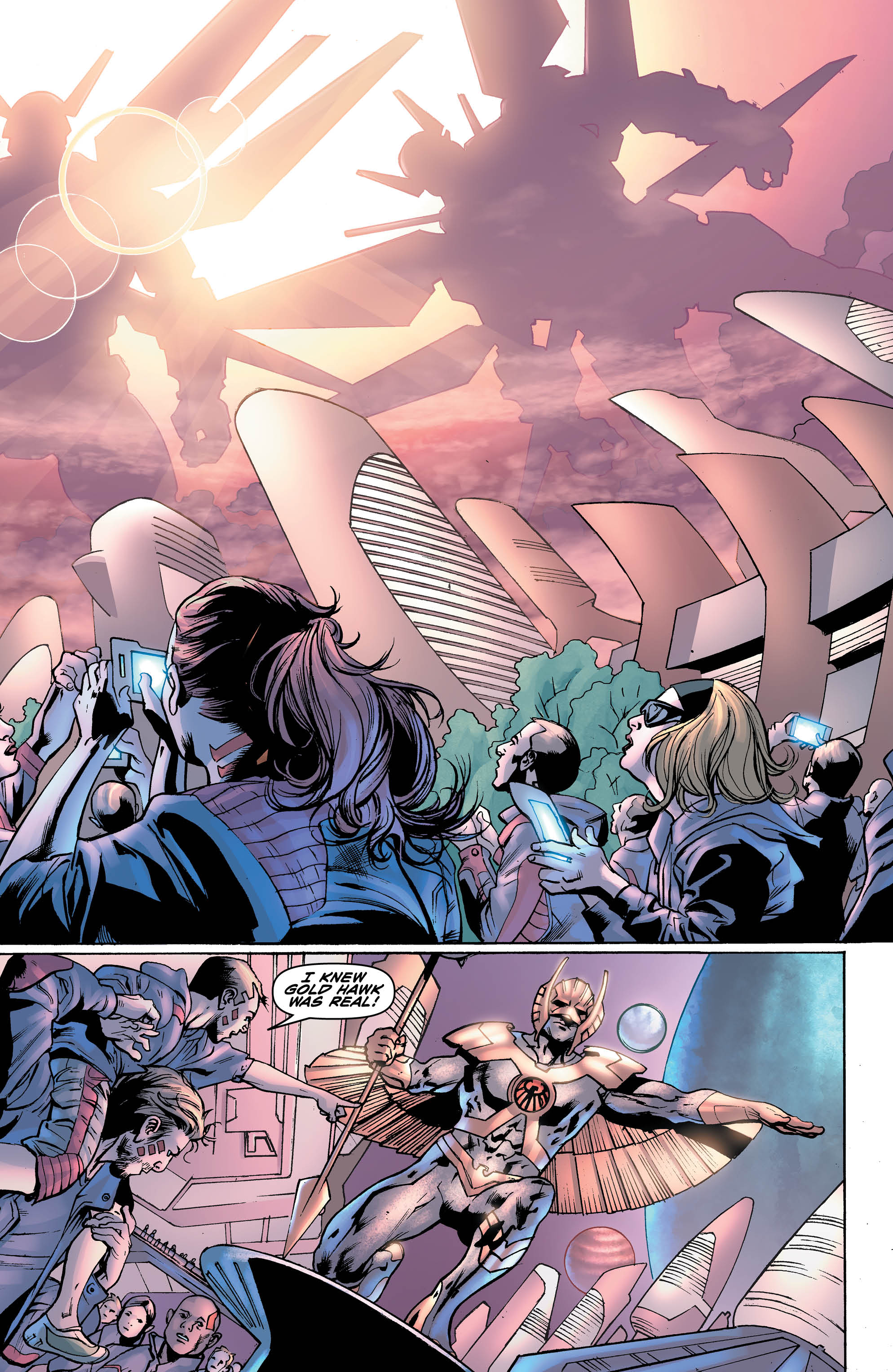 Review – Hawkman #4 (DC Comics) – BIG COMIC PAGE