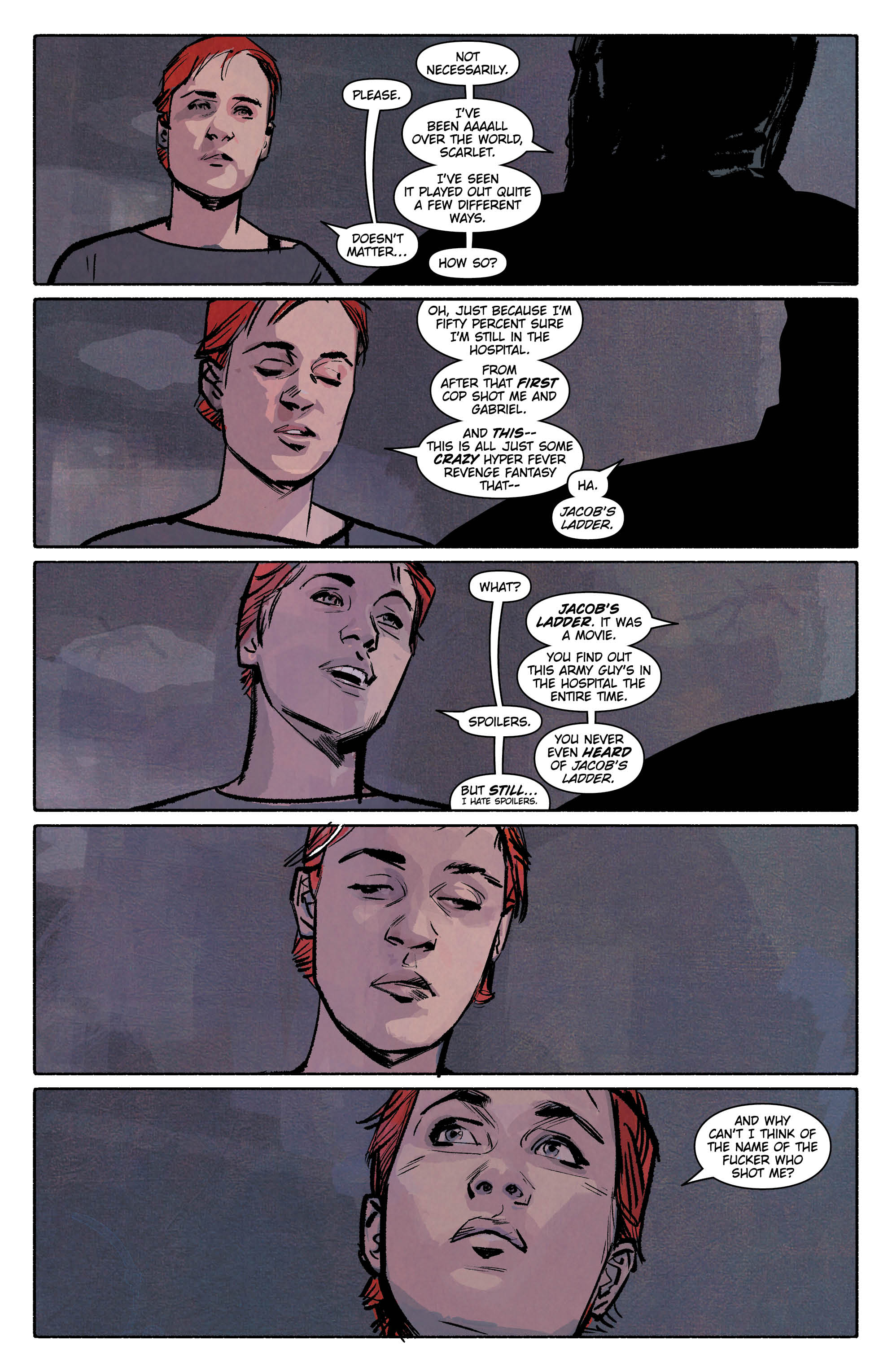 Review – Scarlet #4 (DC Comics) – BIG COMIC PAGE