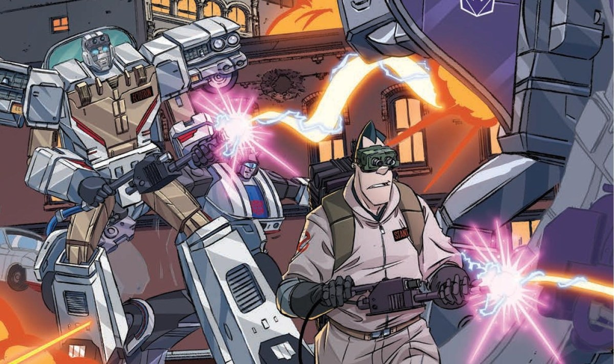 Review – Transformers/Ghostbusters #1 (IDW Publishing) – BIG COMIC PAGE