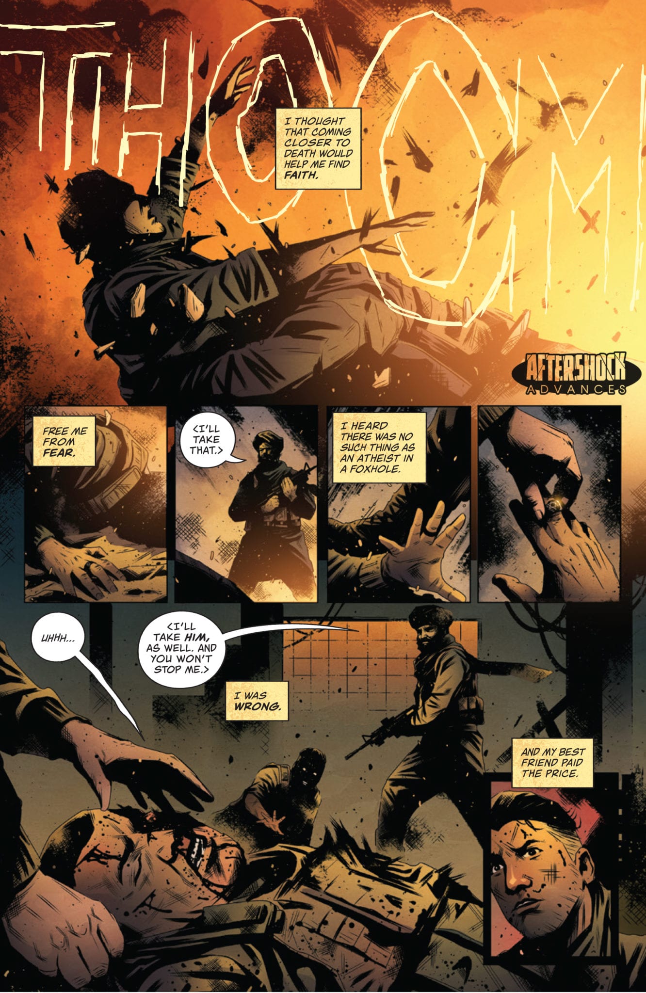 Advance Review – Godkillers #1 (AfterShock Comics) – BIG COMIC PAGE