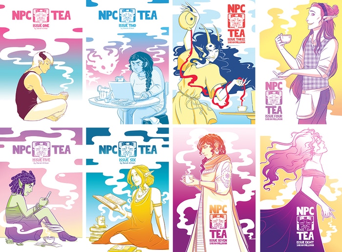 Sarah Millman’s Modern Fantasy Series “NPC TEA” Gets the Hardcover ...