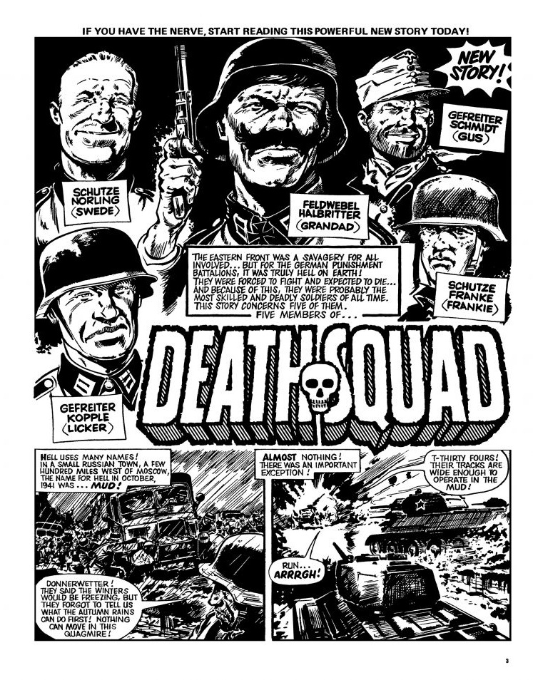 Review – Death Squad (Rebellion) – BIG COMIC PAGE
