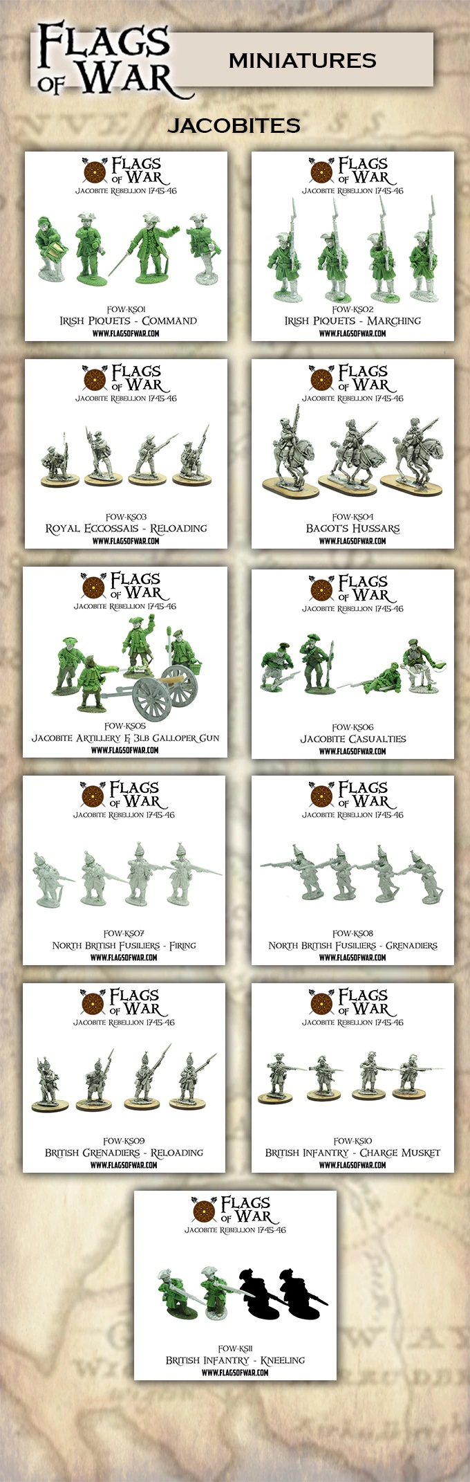 Geeking Out – Flags of War 1745 Jacobite Rebellion Minatures ...