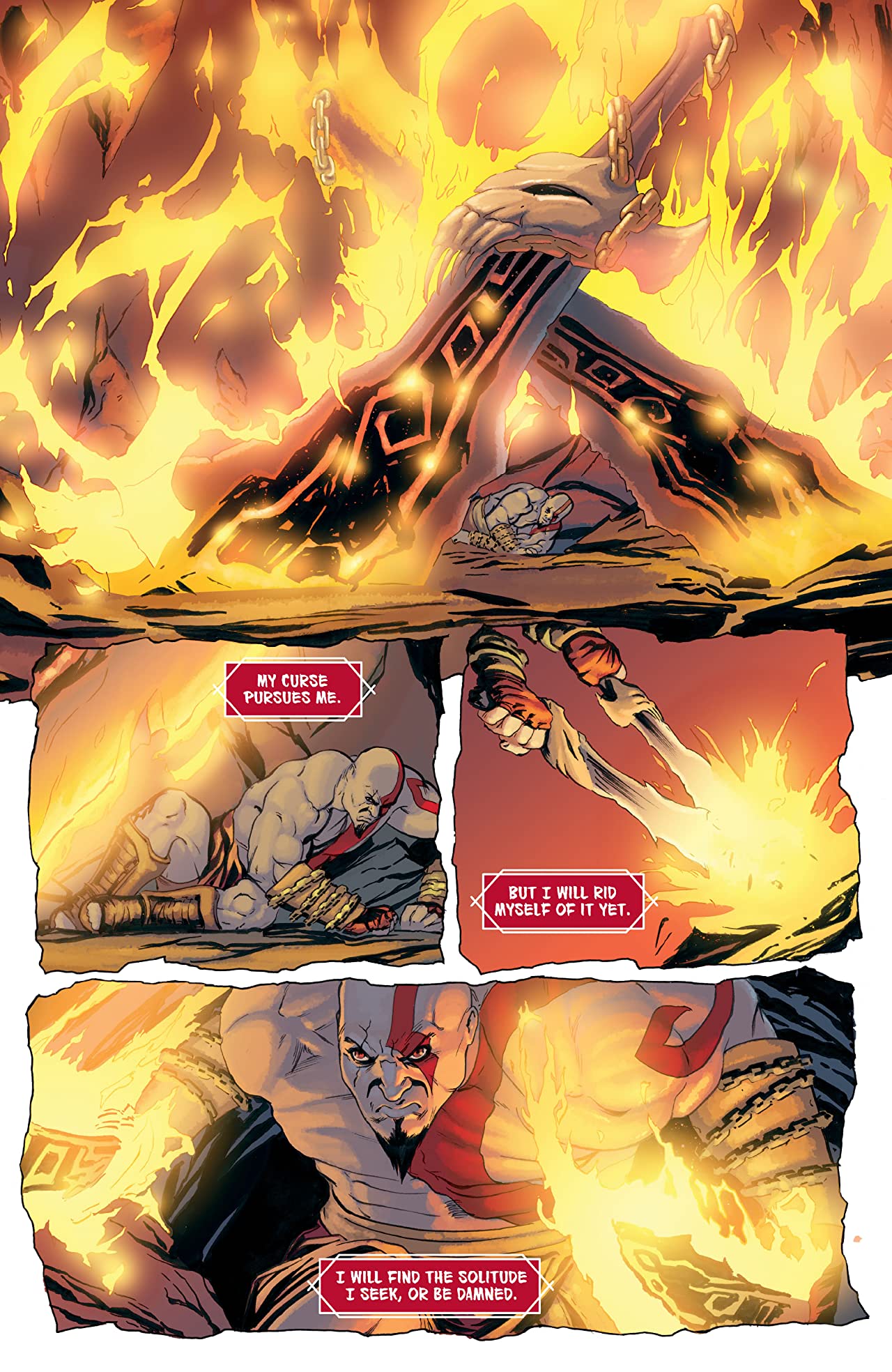 Review – God of War: Fallen God #1 (Dark Horse Comics) – BIG COMIC PAGE