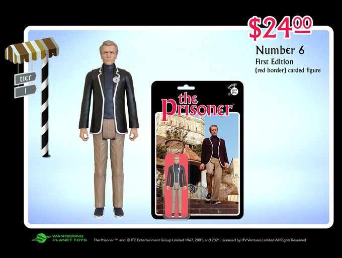 Wandering Planet Toys launch Kickstarter for The Prisoner retro action ...