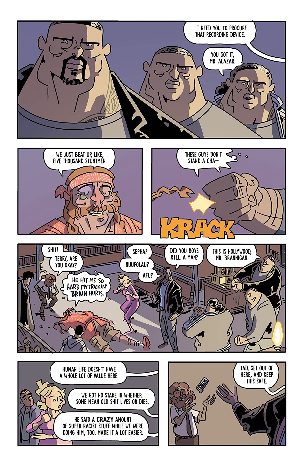 Review – 6 Sidekicks of Trigger Keaton #6 (Image Comics) – BIG COMIC PAGE