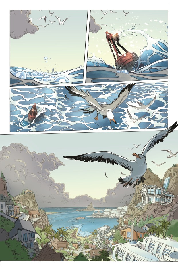 Review – The Ocean Will Take Us #1 (AfterShock Comics) – BIG COMIC PAGE