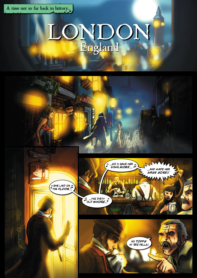 Review – London Gothic Chapter 1 (LG Comics) – BIG COMIC PAGE