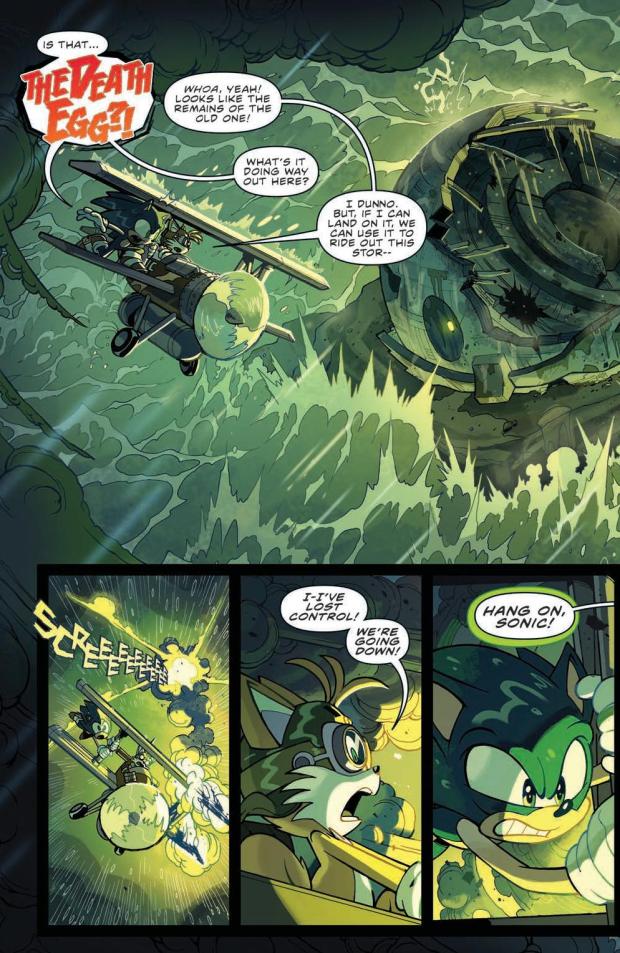 Preview – Sonic the Hedgehog: Scrapnik Island #1 (IDW Publishing) – BIG ...