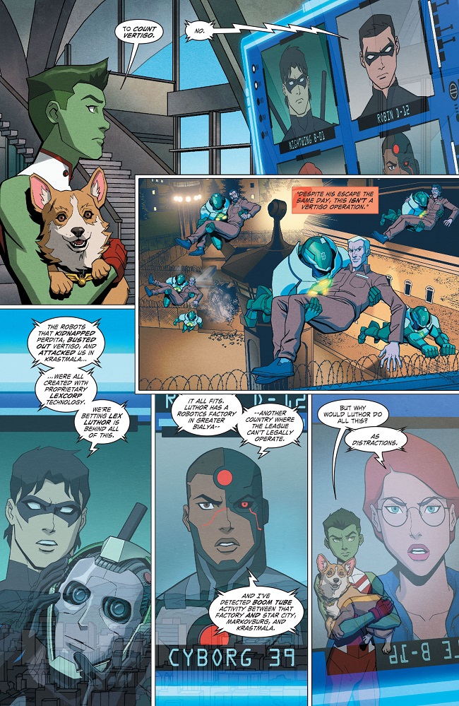 Preview – Young Justice: Targets #4 (DC Comics) – BIG COMIC PAGE