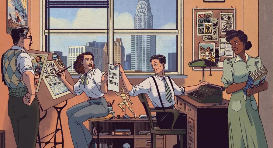 Board Game Review – Age of Comics: The Golden Years from Lirius Games ...