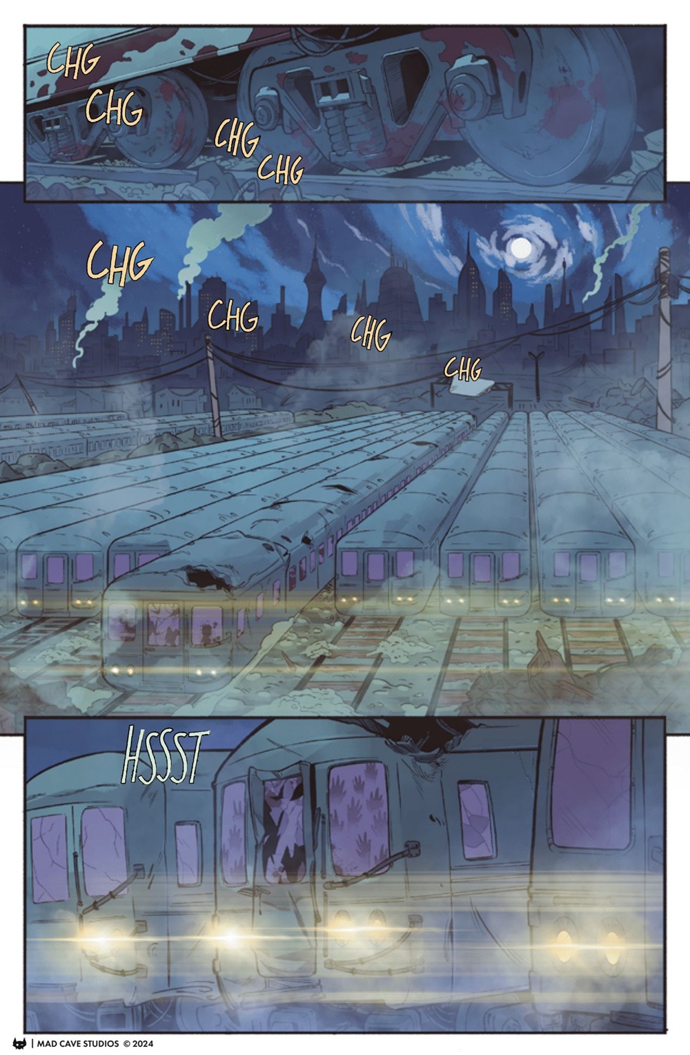 Review – Kill Train #1 (Mad Cave Studios) – BIG COMIC PAGE