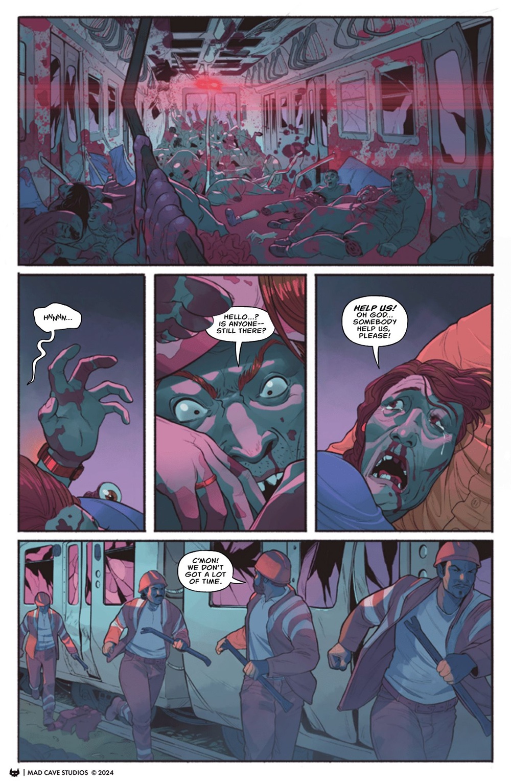 Review – Kill Train #1 (Mad Cave Studios) – BIG COMIC PAGE