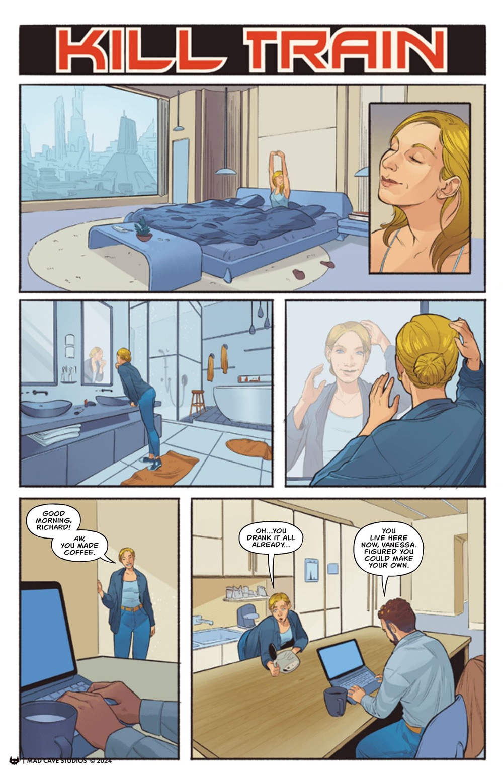 Review – Kill Train #1 (Mad Cave Studios) – BIG COMIC PAGE